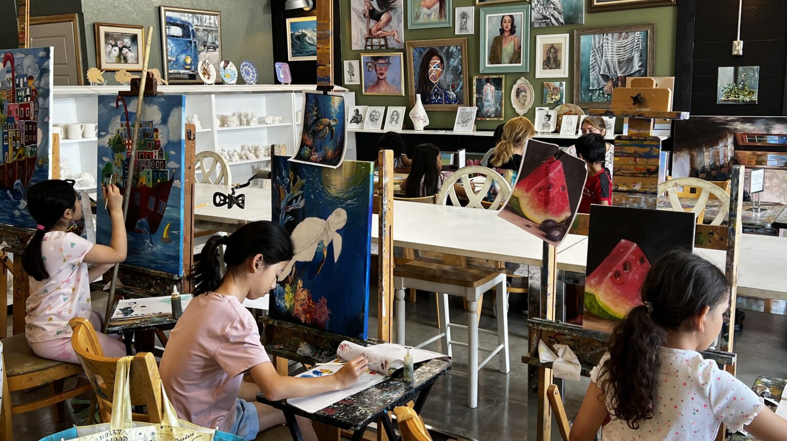 Kids Art Classes in Katy & Richmond - MaryArt